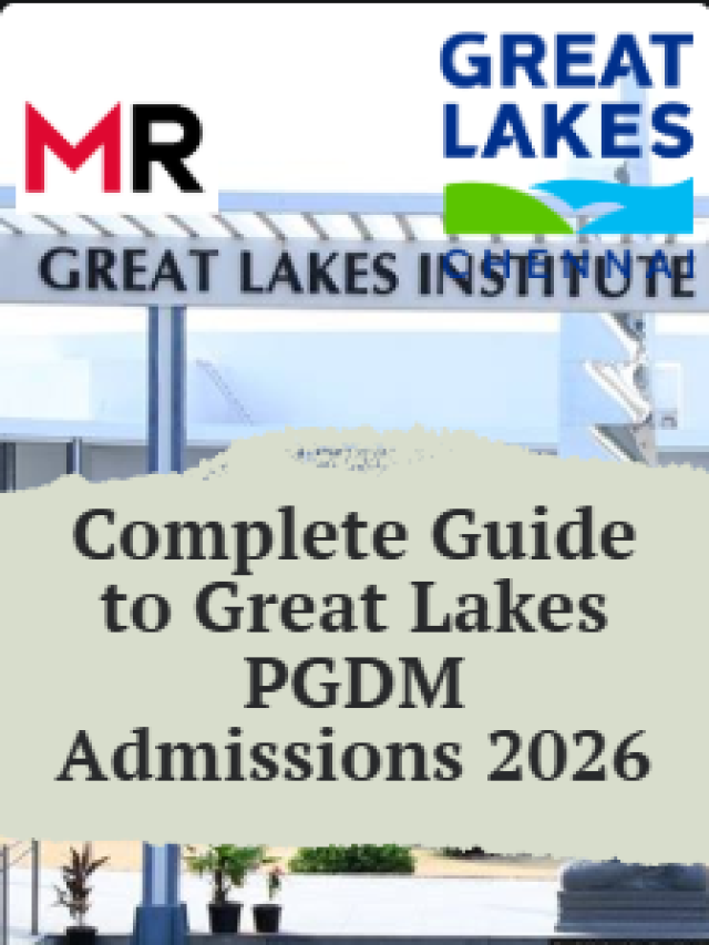 Great Lakes PGDM Admissions 2026 - MBA Rendezvous